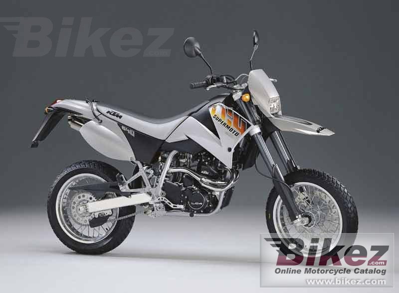 KTM LC4-E 640 Supermoto poster